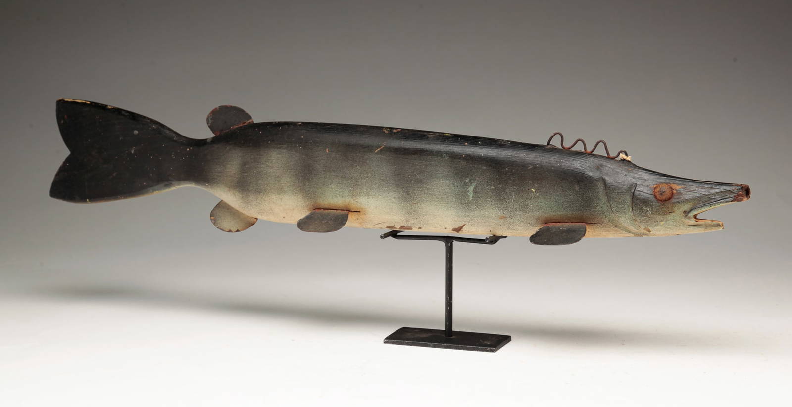 Pike Fish Decoy. Auction
