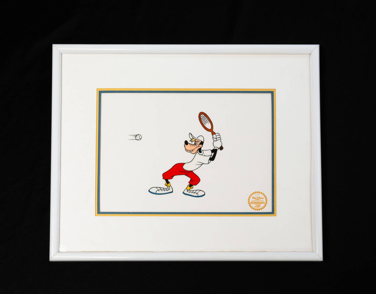 Walt Disney's Goofy Serigraph Cell. Auction