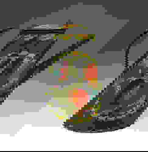 Painted Tin Coffee Pot. Auction