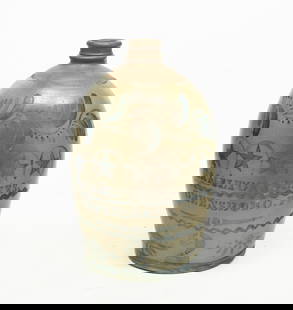 An Exuberantly Decorated Hamilton & Jones (greensboro, Pa) Six-gallon ...