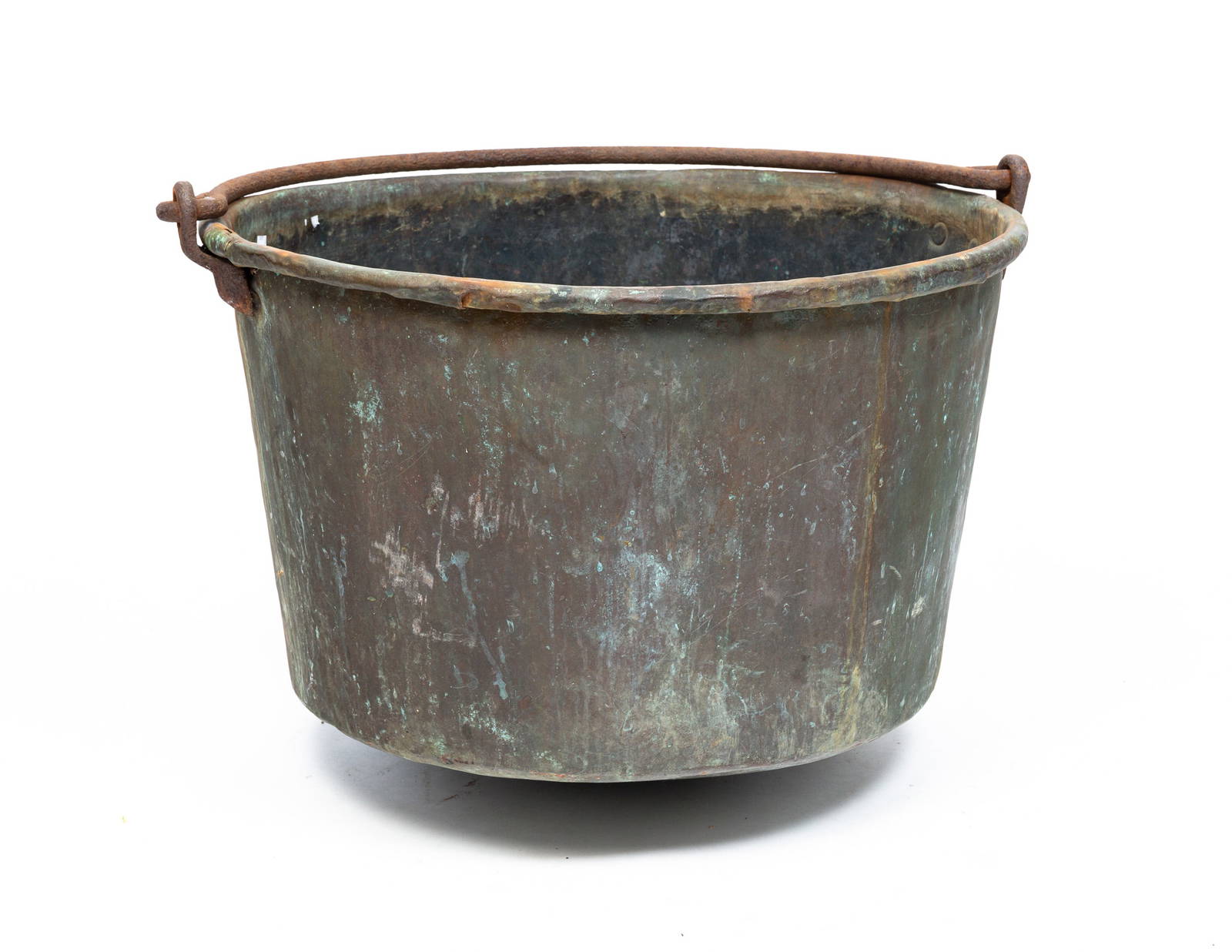 Large Copper Kettle. Auction