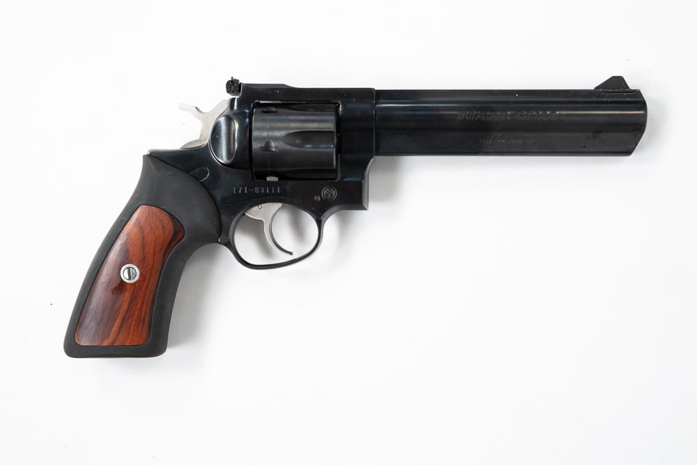 Ruger Gp100 375 Mag Target Revolver. Auction
