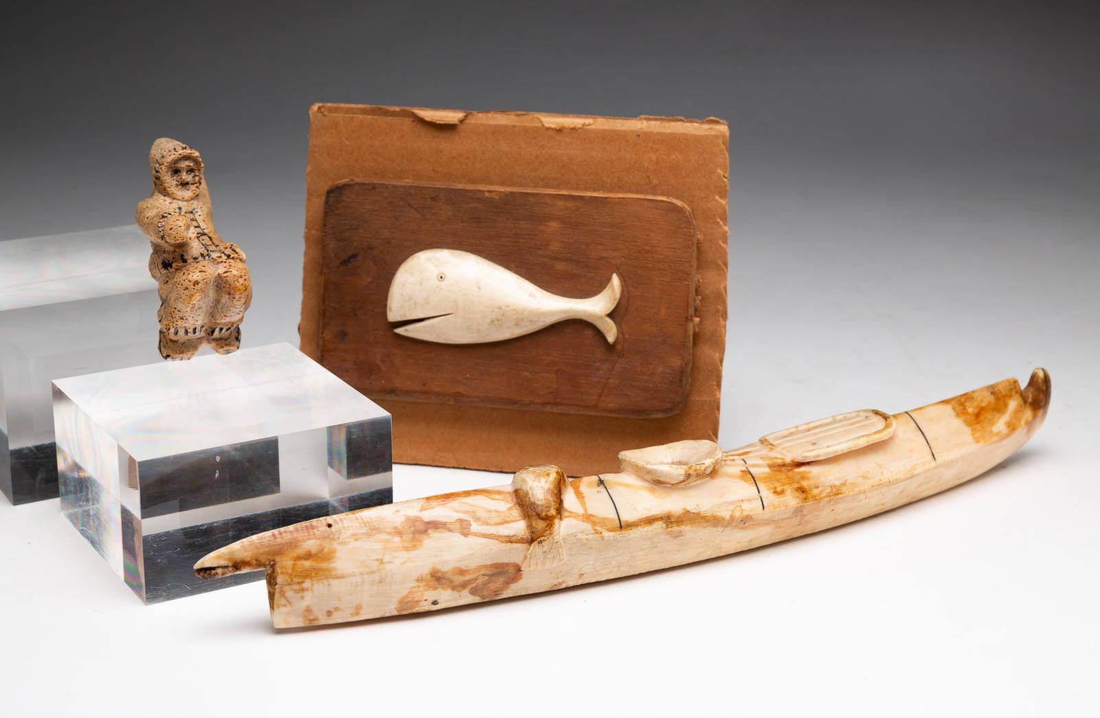 Three Native American Objects. Auction