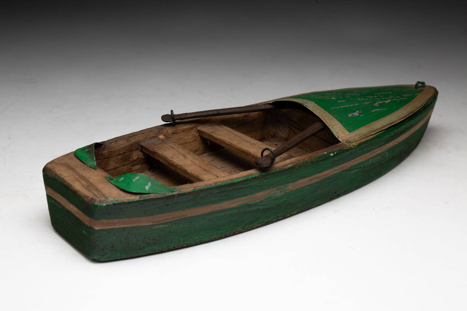 Folksy Model Row Boat. Auction