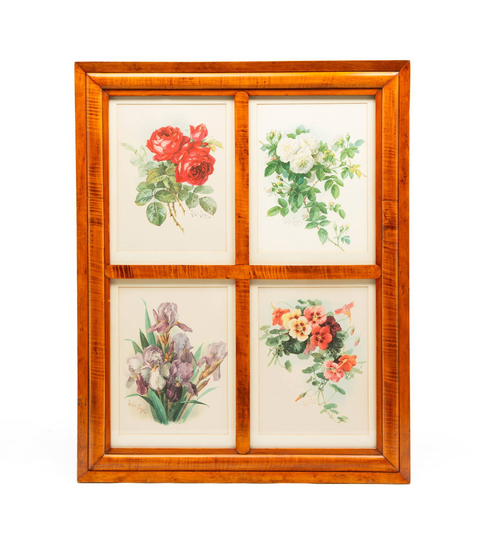 Four Section Divided Frame. Auction