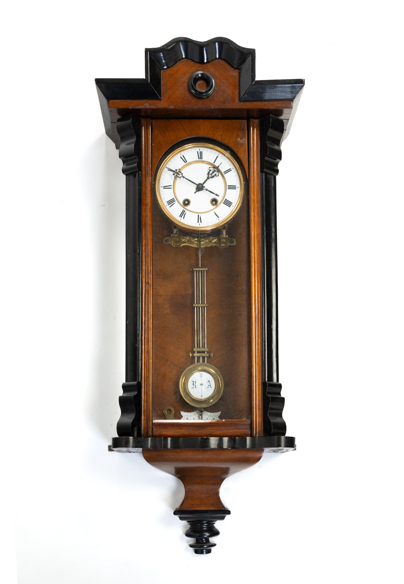 German Regulator Wall Clock. Auction