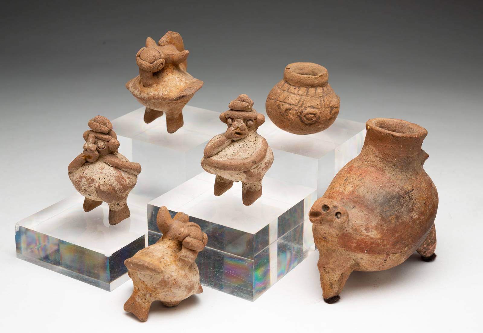 Six Diminutive Anthropomorphic Earthenware Items. - Jun 30, 2025 ...