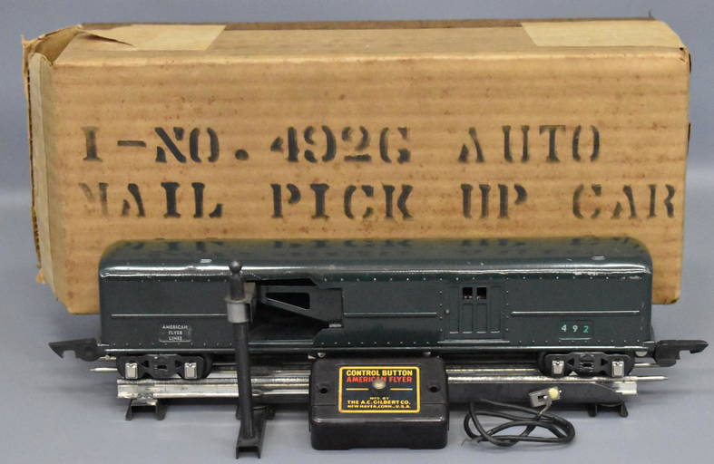 American Flyer Prewar O Gauge 492g Automatic Mail Pick