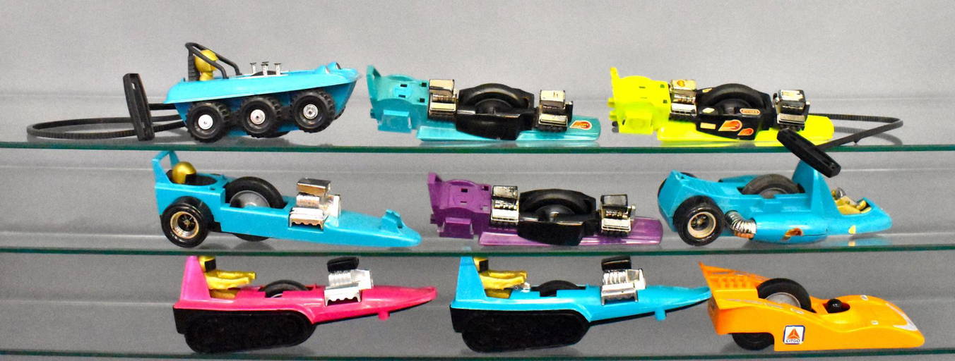 Group Of Nine Assorted Ssp Racers