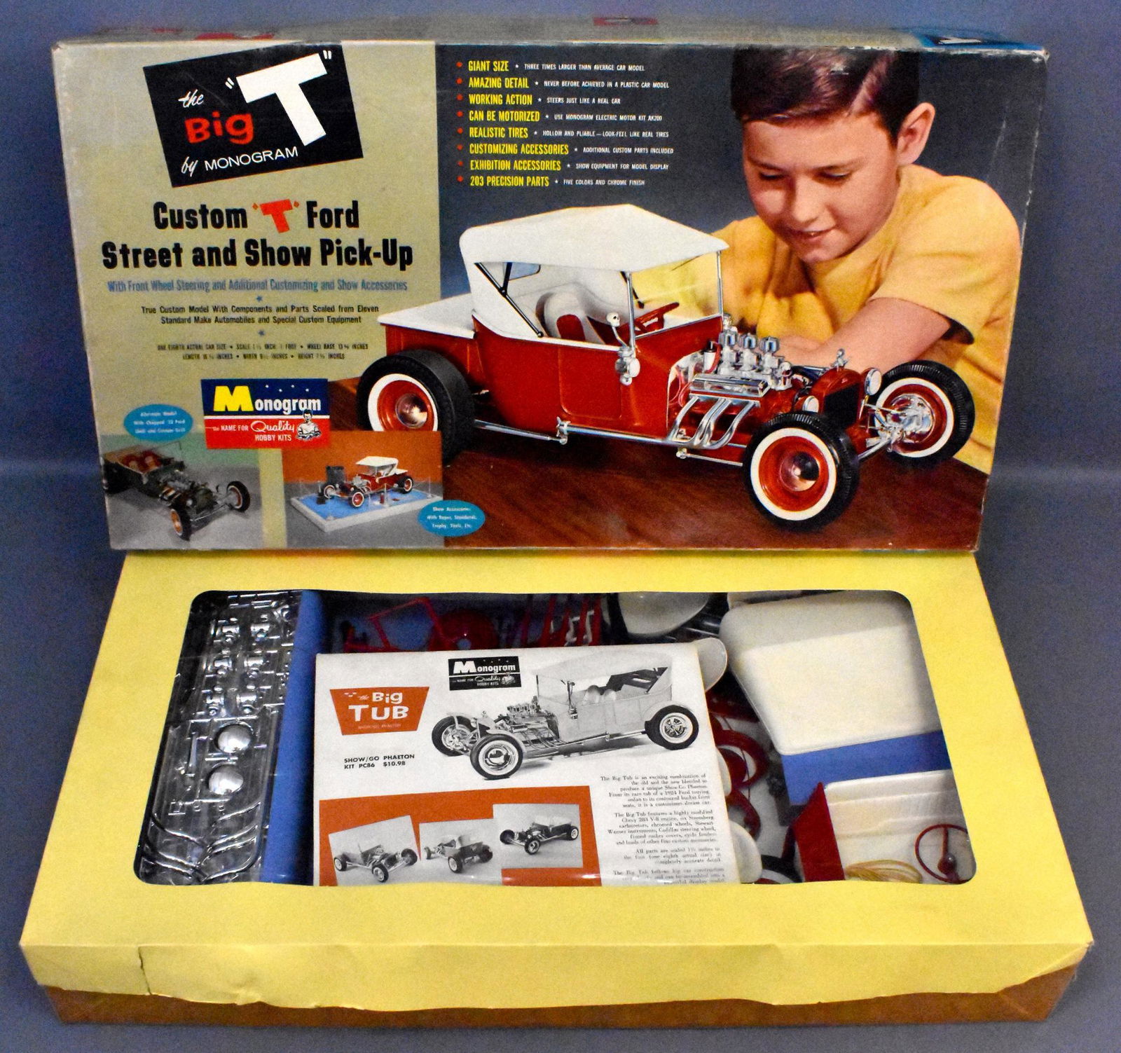 Monogram 1/8 The Big T model kit in a excellent - Jan 10, 2020 ...