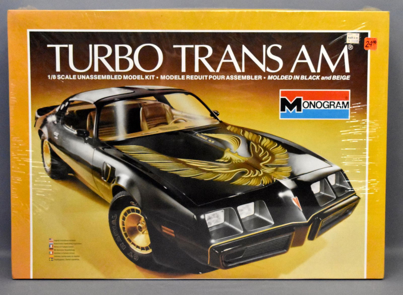 Factory sealed Monogram 1/8 scale Turbo Trans Am - Jan 10, 2020 ...