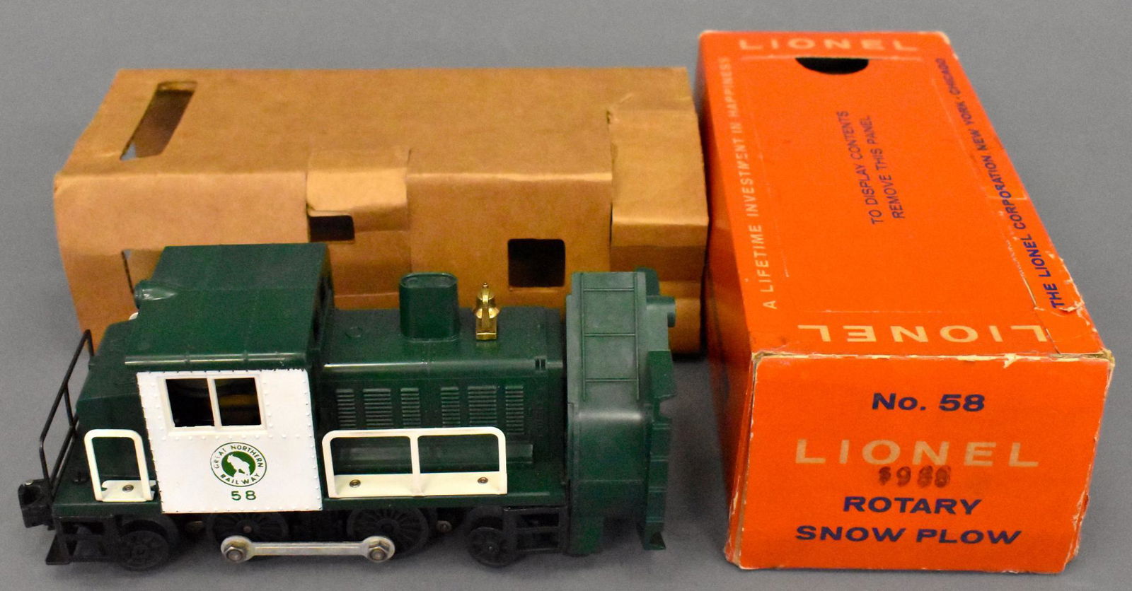 Lionel postwar O gauge 58 Great Northern rotary snow - Jan 11, 2020 ...