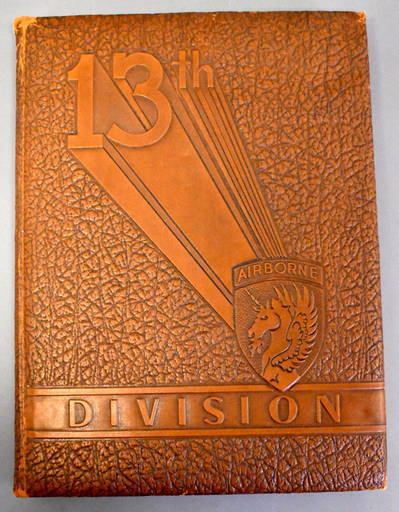 Us Wwii 13th Airborne Division Unit History Original
