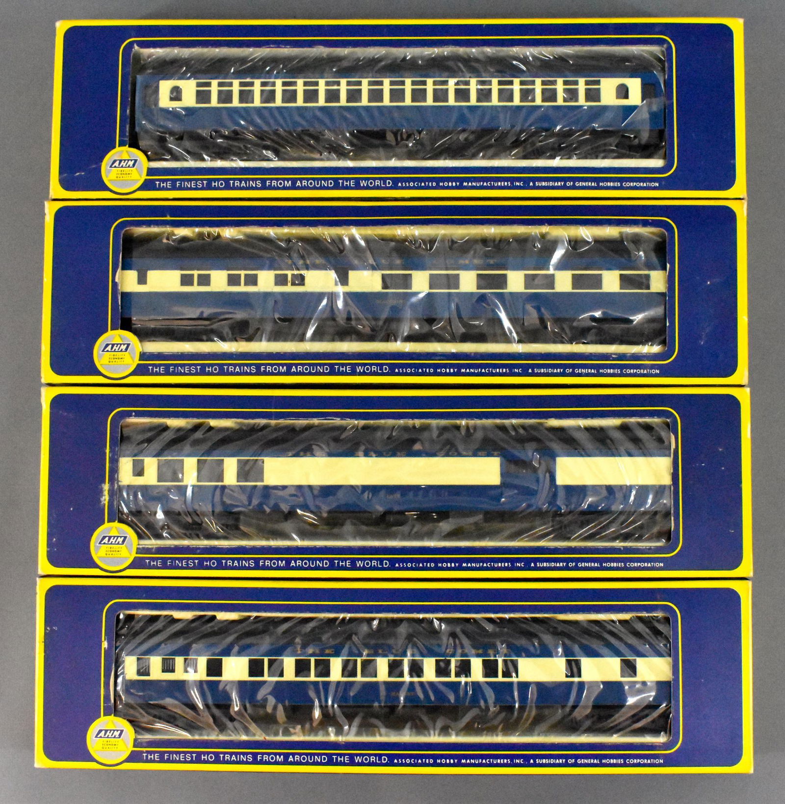 Four Rivarossi HO scale New Jersey Central Blue Comet - Mar 06, 2020 ...