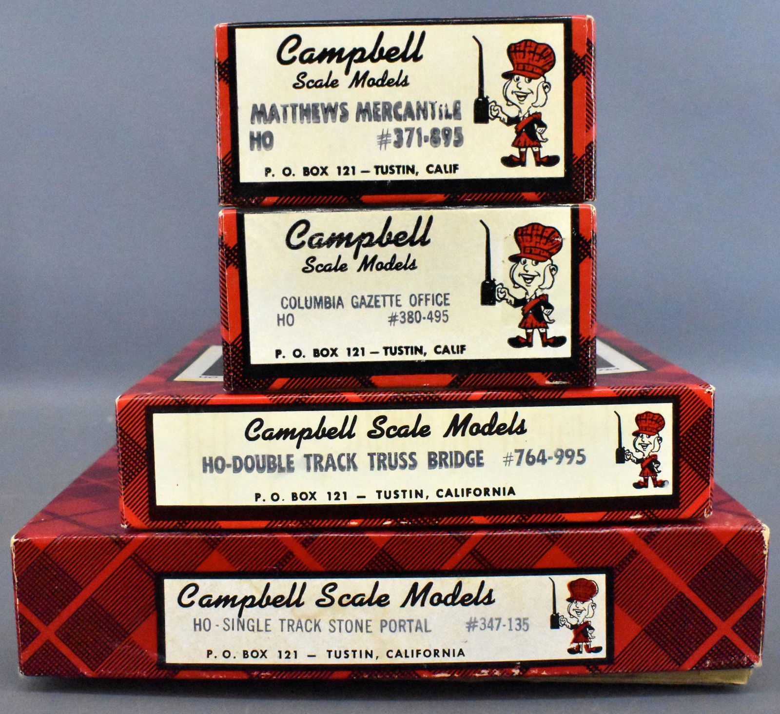 Four Campbell Scale Models HO building kits in OB - Mar 06, 2020 ...