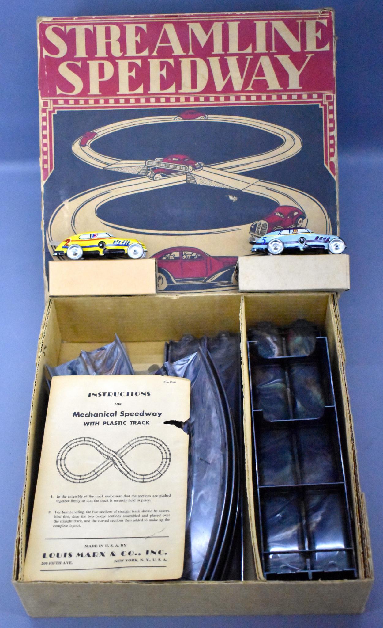 Fantastic Marx Streamline Speedway tin lithographed - May 02, 2020 ...