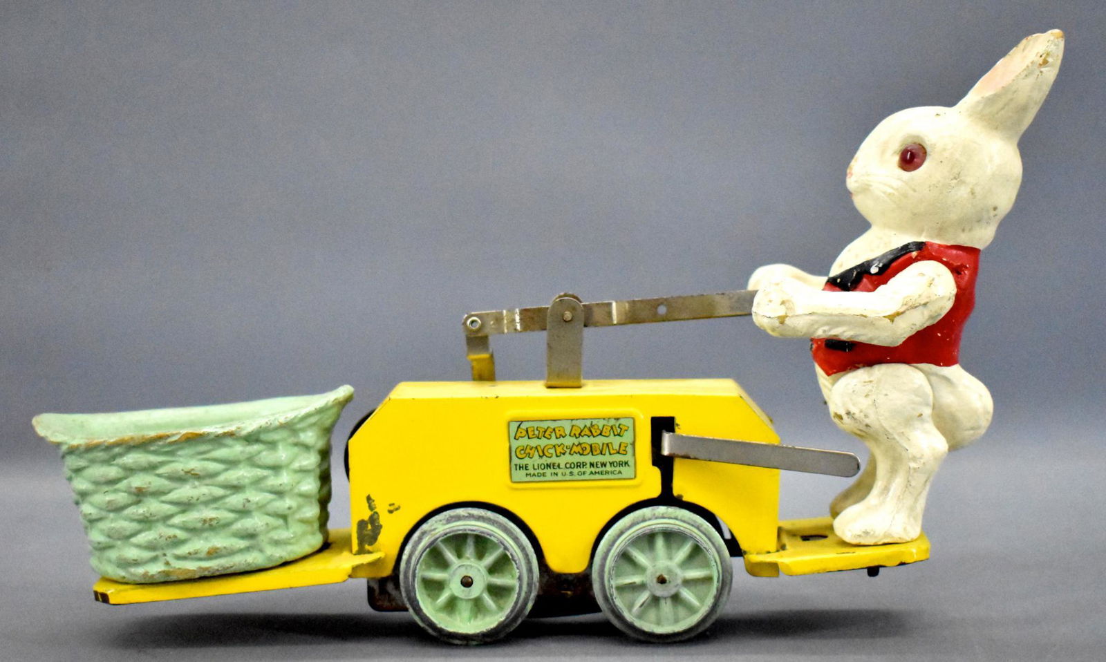 Lionel Peter Rabbit Chick Mobile Handcar O Gauge