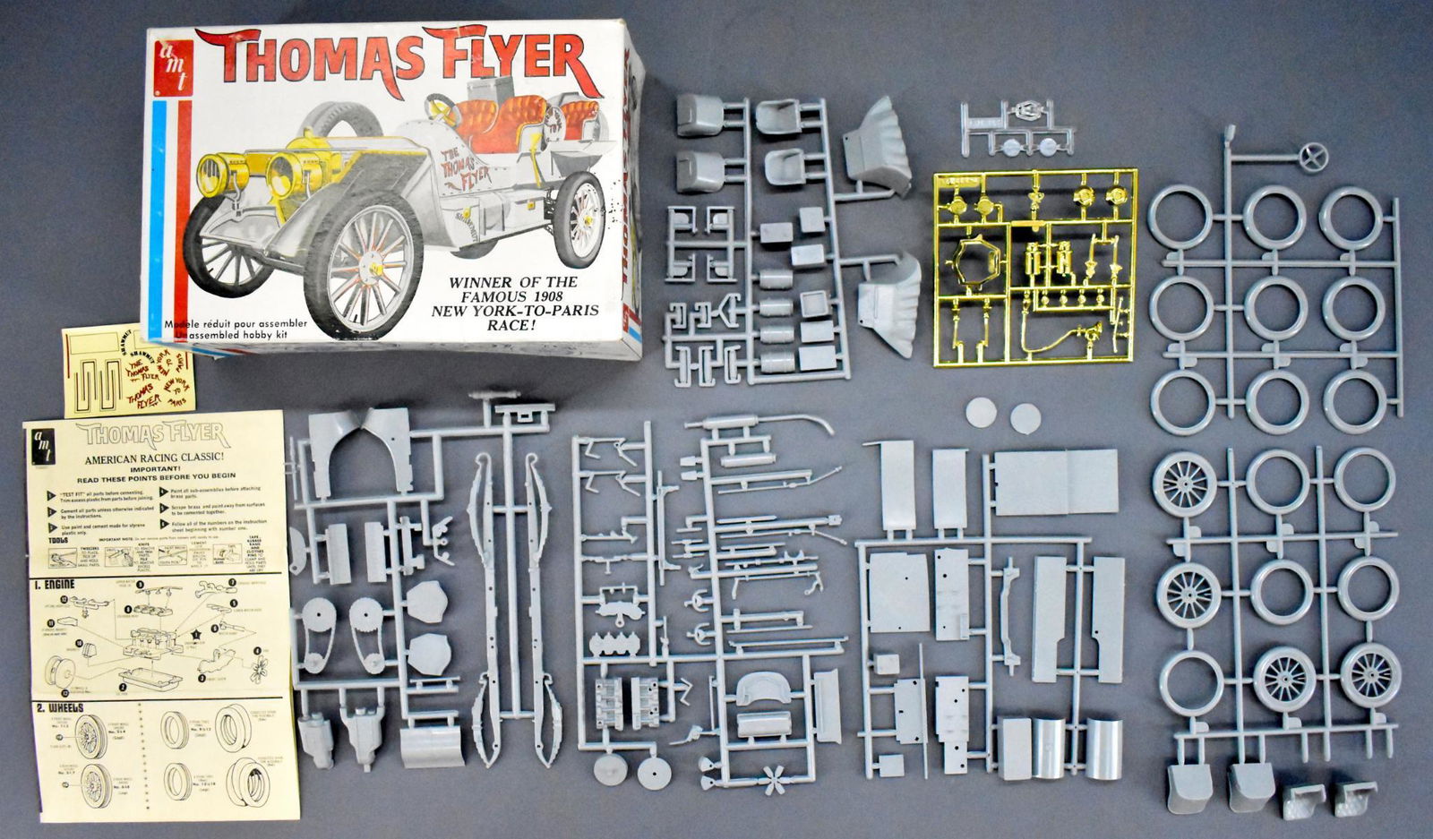 Unbuilt AMT Thomas Flyer 1/25 scale model kit T232 - May 02, 2020 ...
