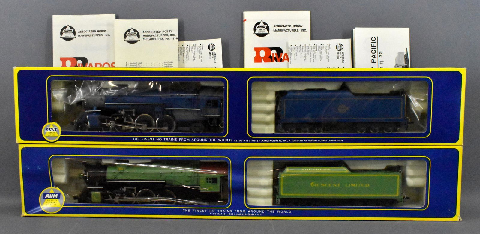 Two Rivarossi HO scale 4-6-2 heavy Pacific steam - May 30, 2020 ...