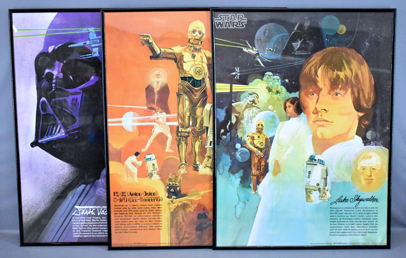 Three vintage Coca Cola Burger Chef Star Wars posters - Jun 27, 2020 ...