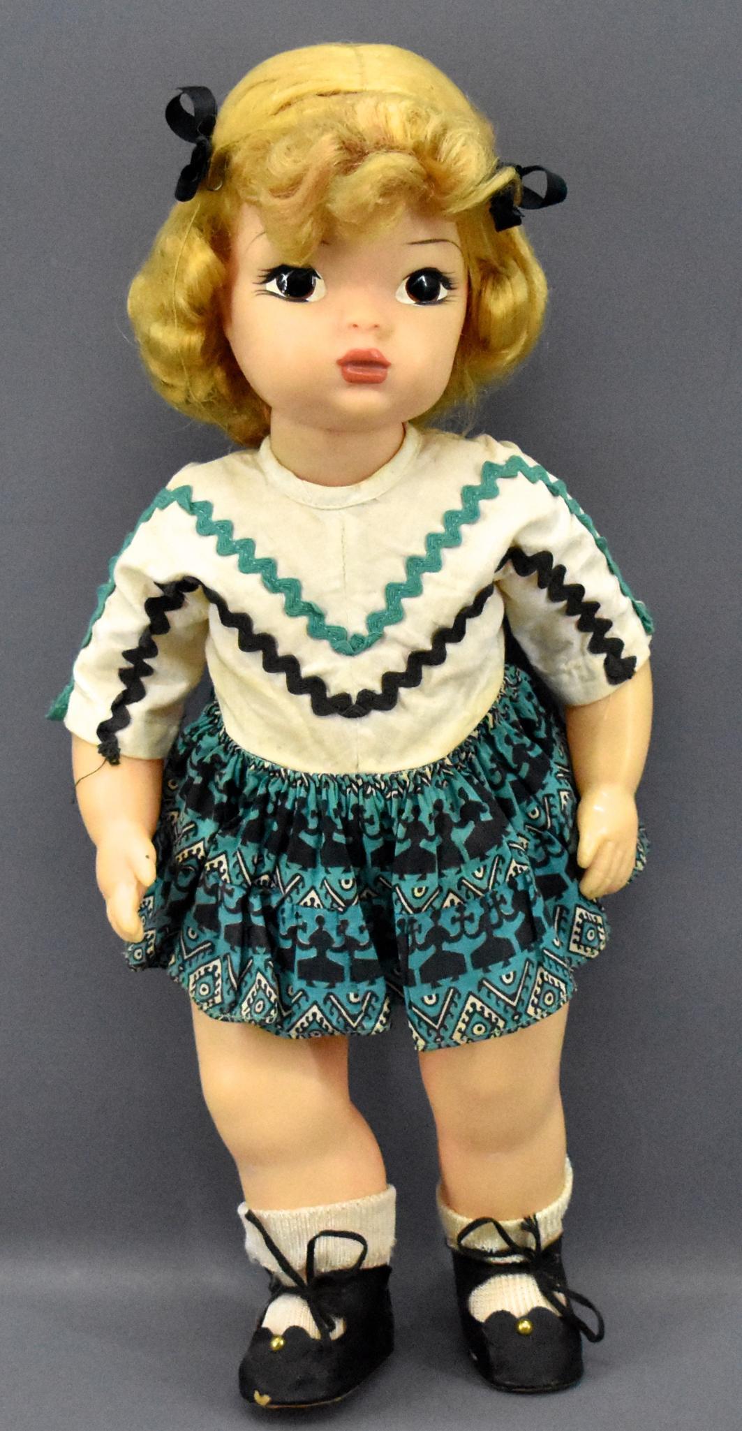 Vintage blonde Terri Lee doll in aqua and black squaw - Oct 17, 2020 ...