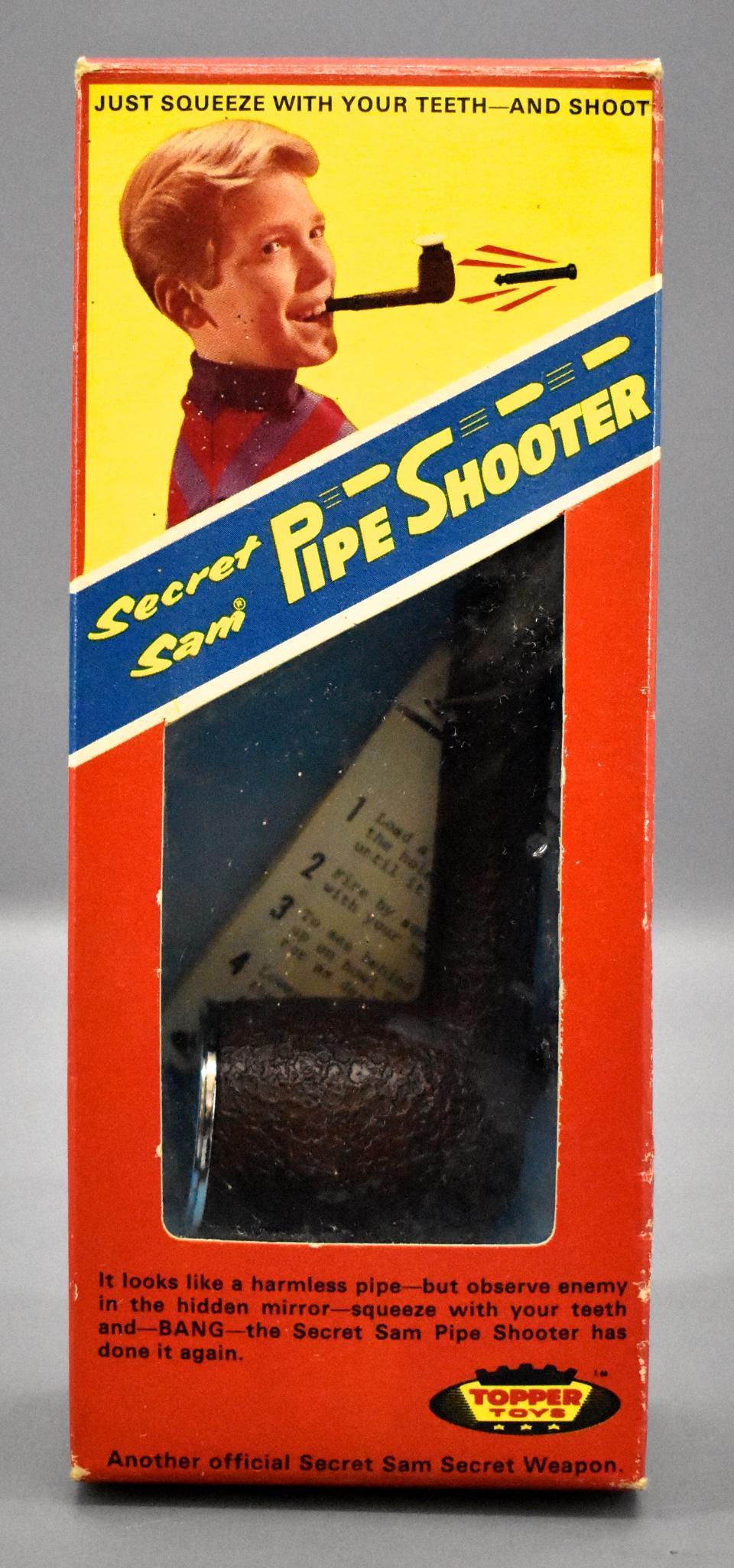 Topper Secret Sam Pipe Shooter in original box - Oct 17, 2020 ...