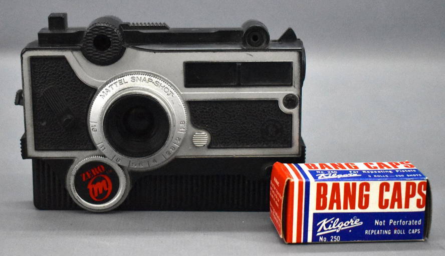 1964 Mattel Agent Zero M Snap Shot Spy Camera Cap Gun