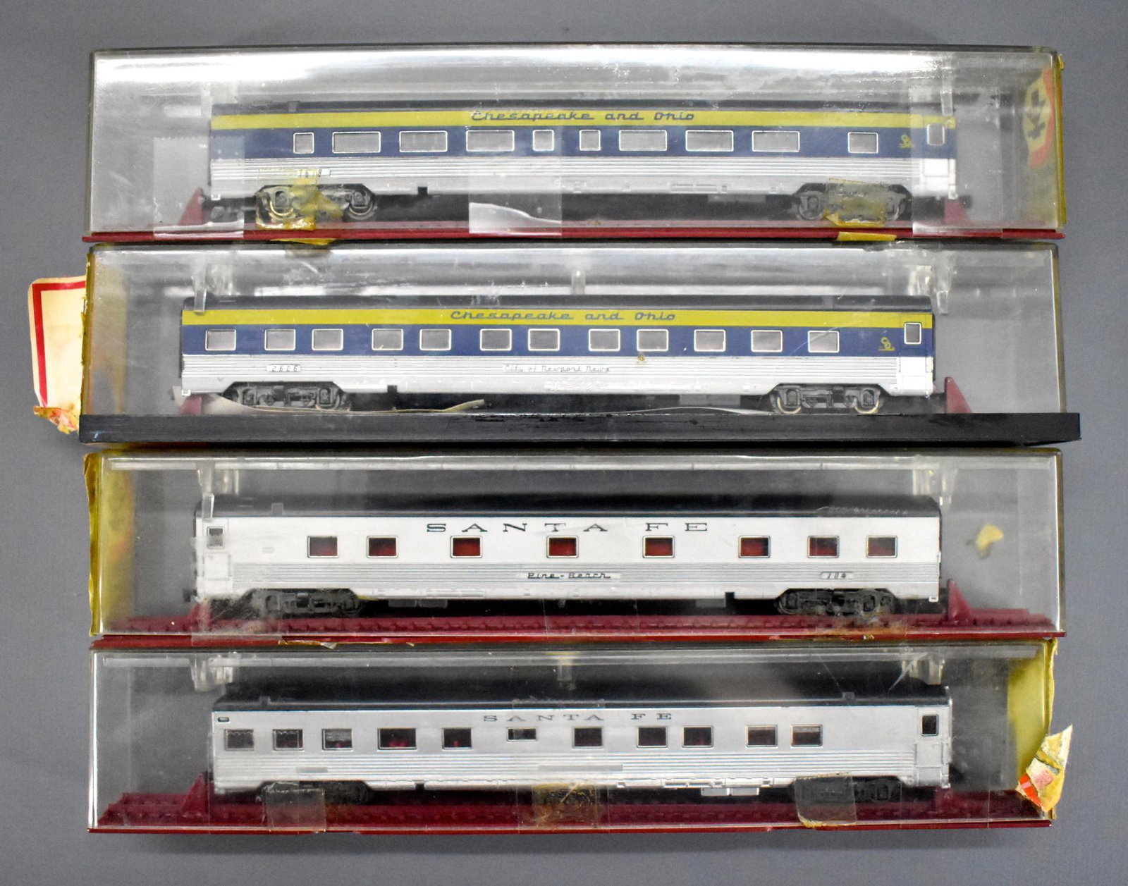 Mrc N Gauge Passenger Cars In Original Boxes