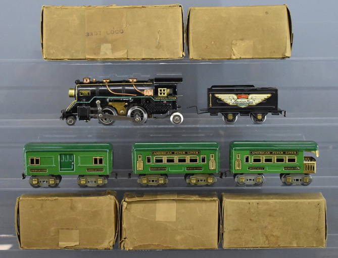 American Flyer prewar O steam passenger set in original - Dec 19, 2020 ...