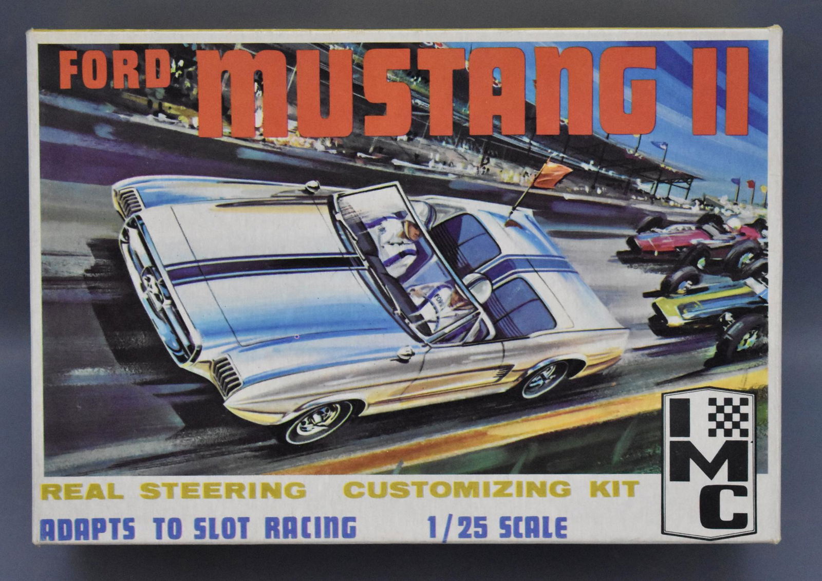 Mint Unbuilt Imc Ford Mustang Ii 1/25 Scale Model Kit