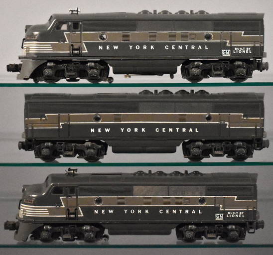 Lionel Postwar O 2344 New York Central F 3 Aba Diesel