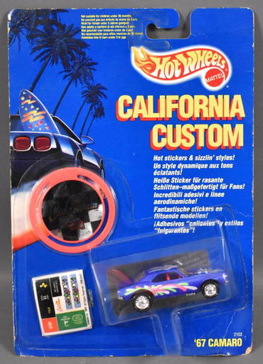 Hot Wheels California Custom '67 Camaro On Sealed