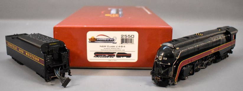 Broadway Limited Ho Norfolk And Western J Class 4 8 4 Northern Steam ...