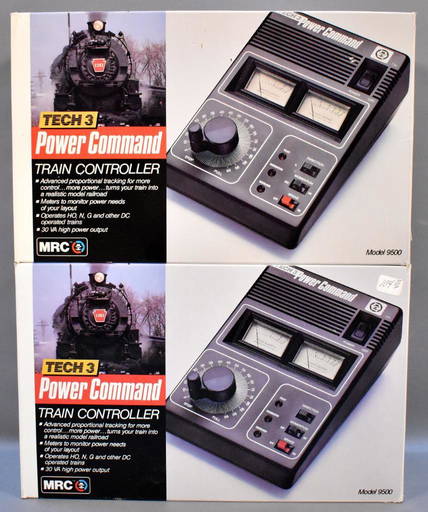 Two Mrc Tech 3 Model 9500 Power Command Transformers In