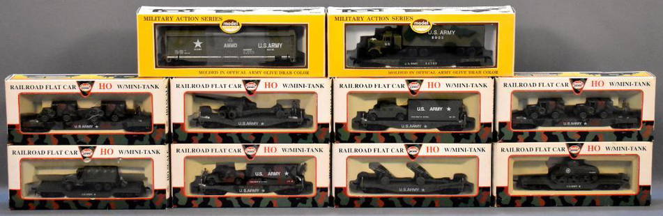 Geller Trains Us Army O Scale Flat Cars With