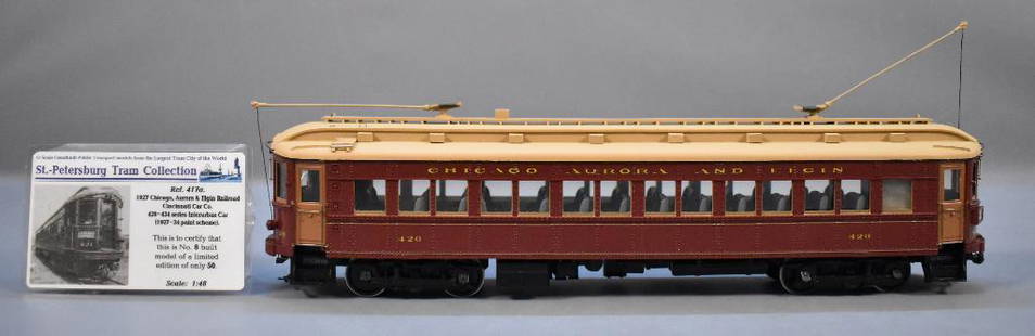 St Petersburg Tram Collection 1927 Chicago Aurora