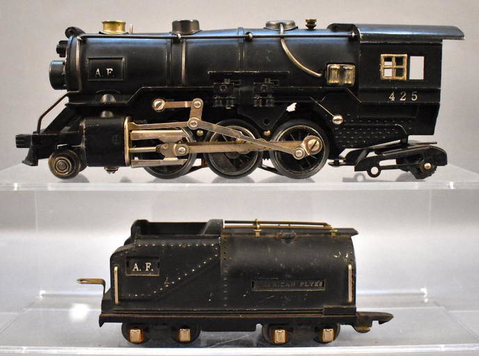 American Flyer Prewar O 425 Steam Locomotive With