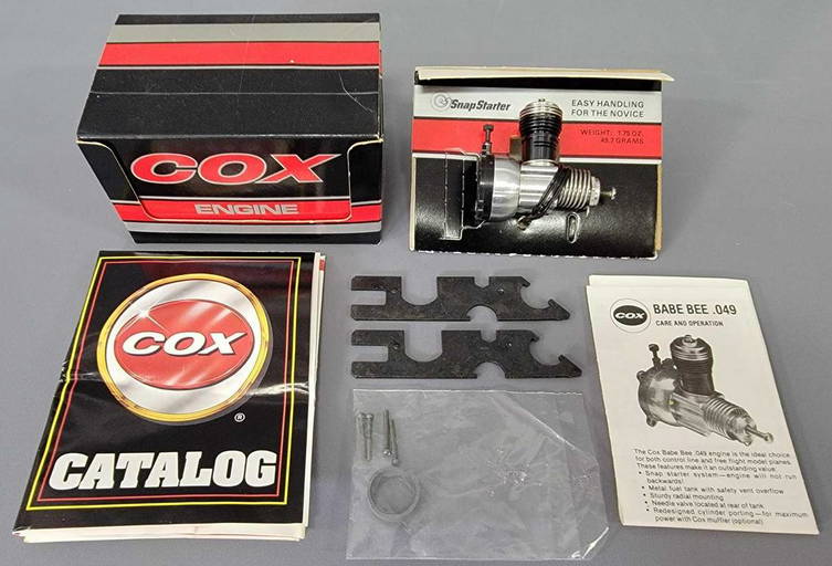 Cox 049 Gas Model Airplane Engine New In Original Box