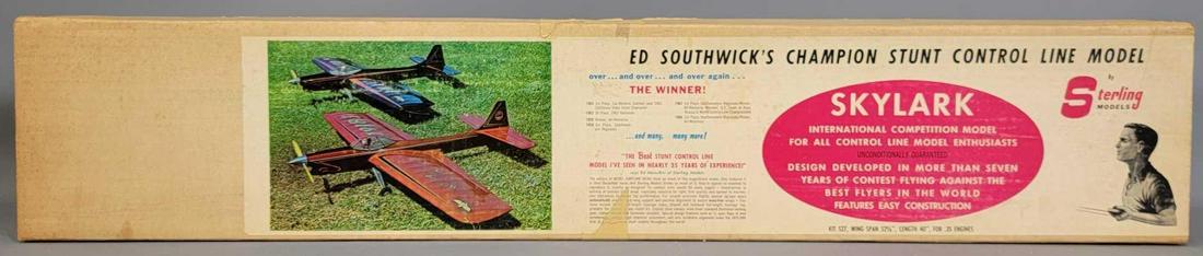 Vintage Sterling Skylark balsa gas control line model - Jul 24, 2021 ...