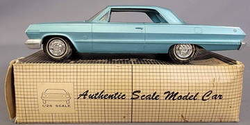 1963 Chevrolet Impala Ss Hardtop In Azure Aqua Original
