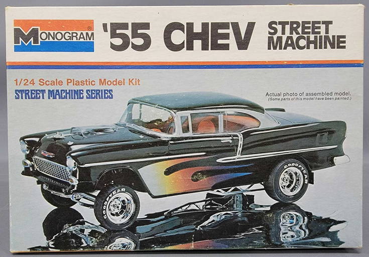 Monogram Street Machine Series '55 Chevy 1:24 scale - Aug 14, 2021 ...