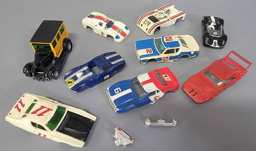 Four Nice Aurora Afx Slot Cars