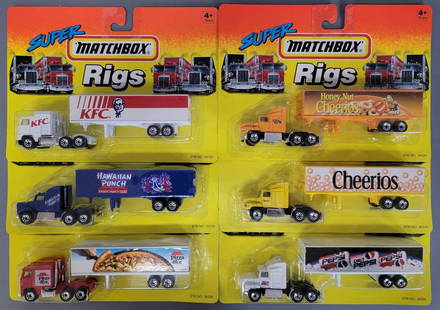 18 Matchbox Super Rigs