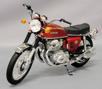 Built Up Tamiya Honda Cb750 Four Motorcycle 1/6 Scale