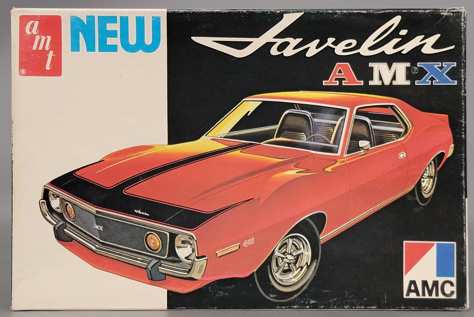 Mint unbuilt 1974 AMT AMC Javelin AMX 1/25 scale model - Sep 11, 2021 ...