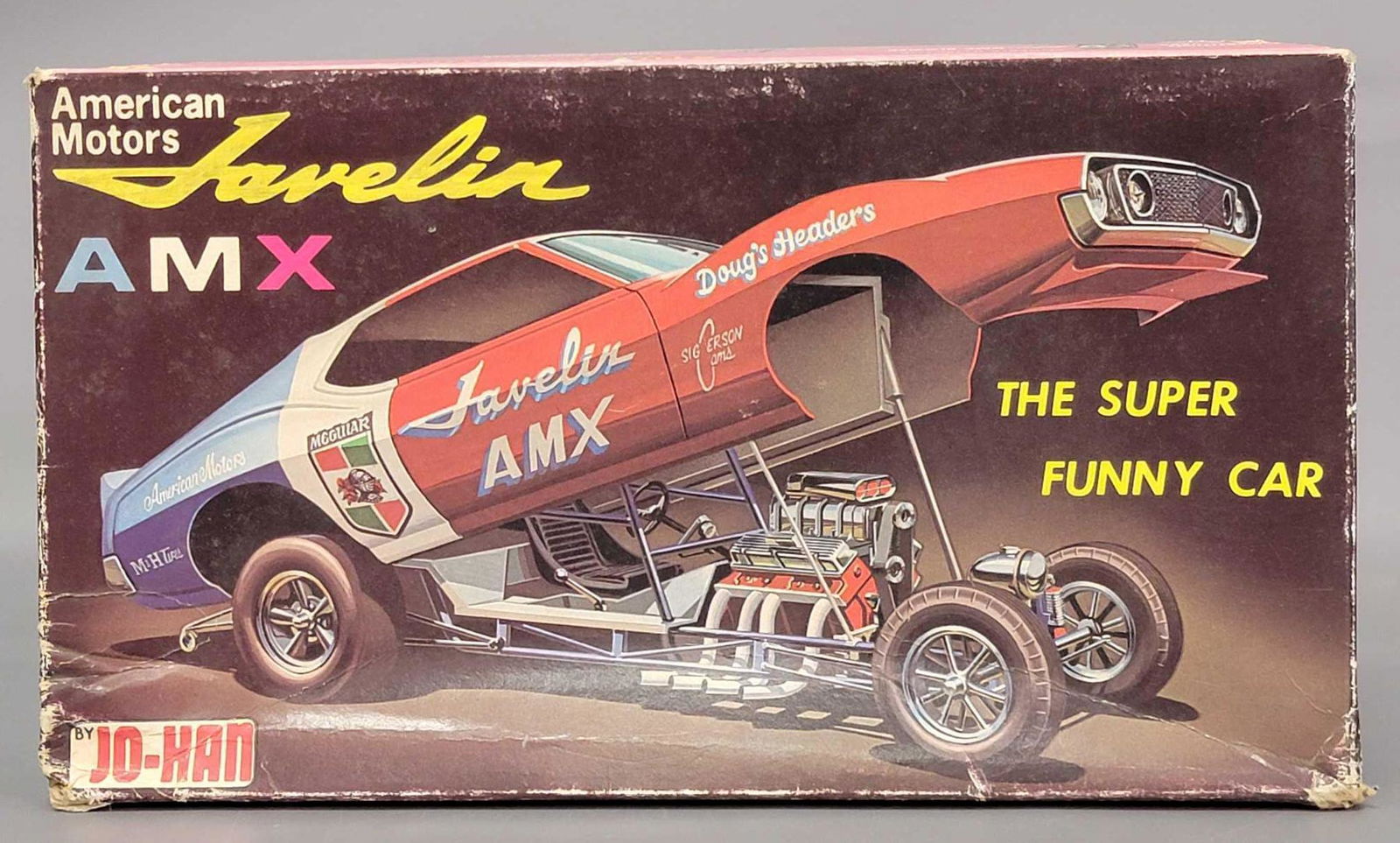 Unbuilt Jo-Han AMC Javelin AMX Funny Car model kit - Sep 11, 2021 ...