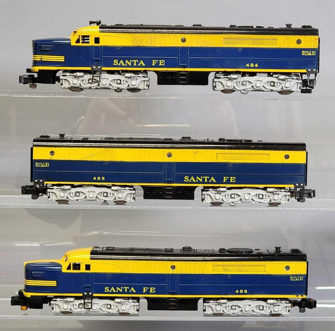 Postwar American Flyer S Gauge 484 485 486 Santa Fe