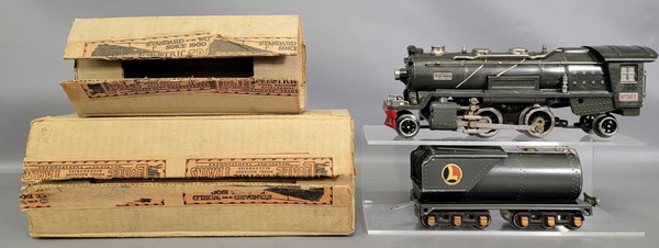 Lionel Prewar O 260e G And 263t Tender In Original Lionel Prewar O 260e G And 263t Tender In Original