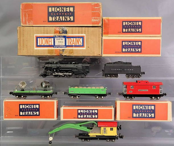 Gorgeous Boxed Lionel Prewar O Gauge 193w Work Train