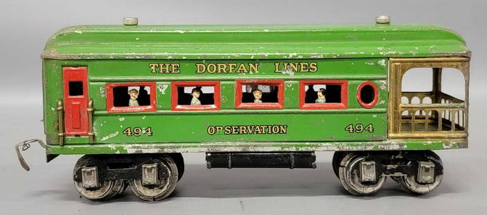 Dorfan Prewar O Gauge Bridge With Approach Supports